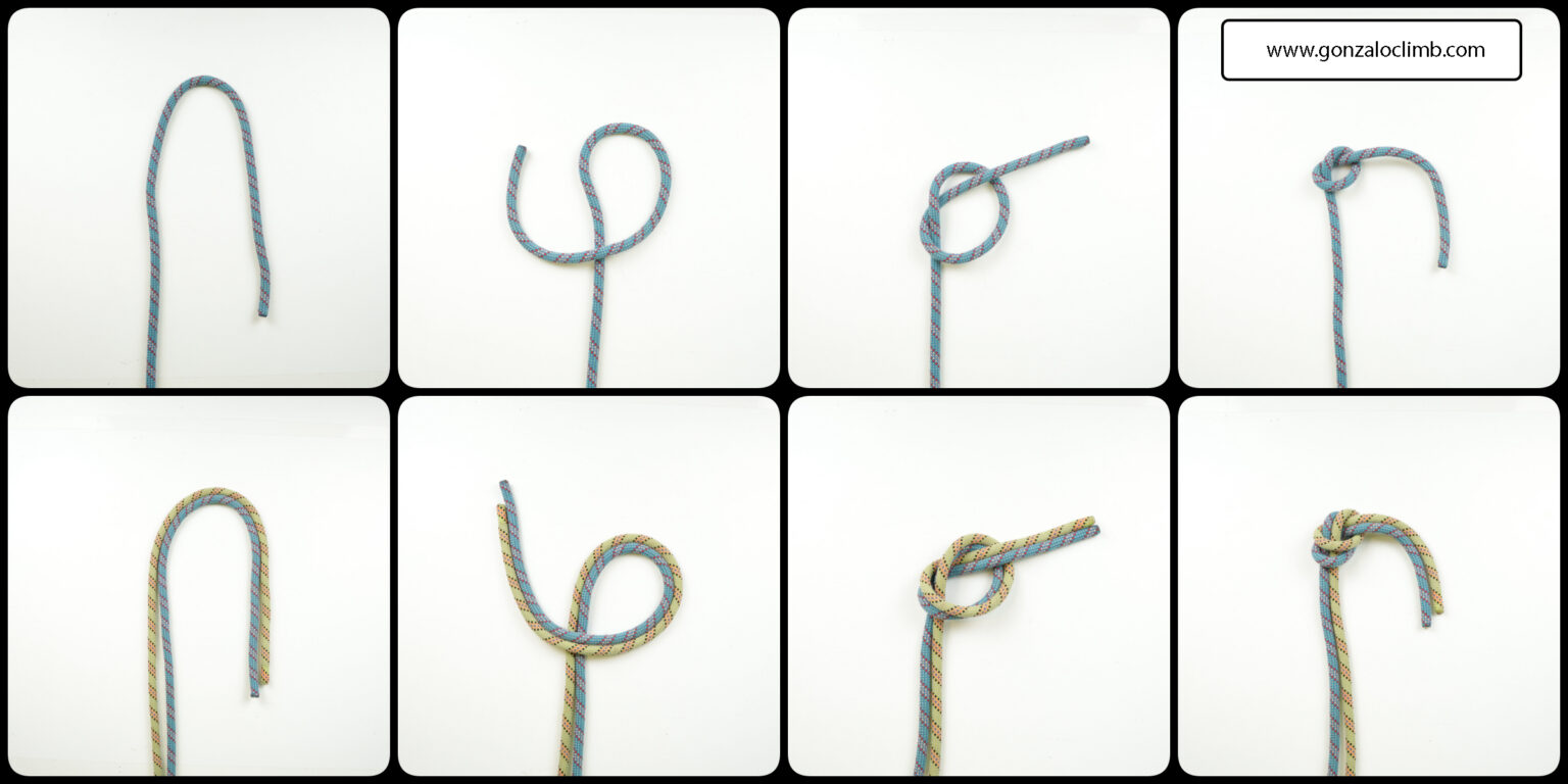 Cómo hacer el NUDO Simple y NUDO Simple Doble → ESCALADA
